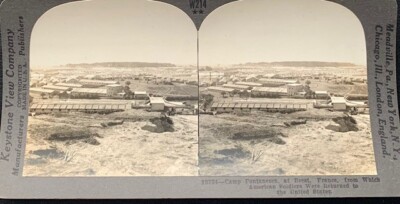 CAMP PONTANEZEN IN BREST FRANCE WW1 KEYSTONE STEREOVIEW W214 | eBay
