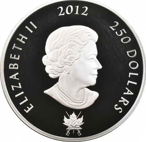 2012 Canada Silver Kilo Coin King George III Peace Medal W/ OGP *3728 ...