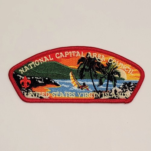 NCAC United States Virgin Island Shoulder Patch CSP Scouts BSA CP028 ...