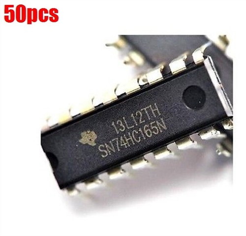 50Pcs 74HC165 SN74HC165N 8 Bit Parallel Load Shift Registers DIP-16 ou ...