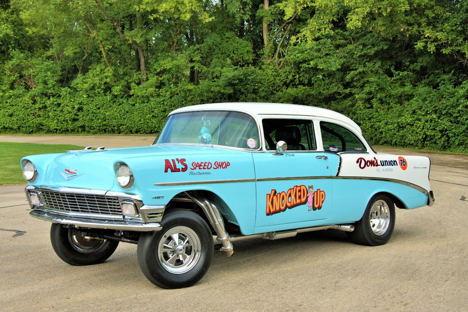 NicKey Gasser Tri-5, Chevrolet, Straight Axle Sub Frame Kit, 1955 ...
