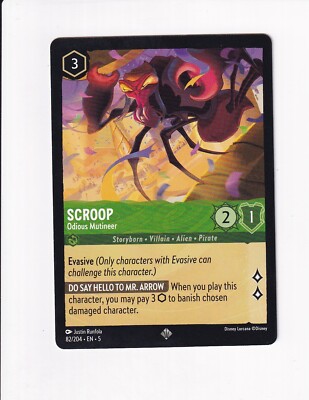 Disney LORCANA SHIMMERING SKIES SCROOP | eBay