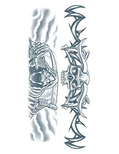 Tinsley Transfers Reaper Metal Bands Temporary Tattoo FX Kit | eBay