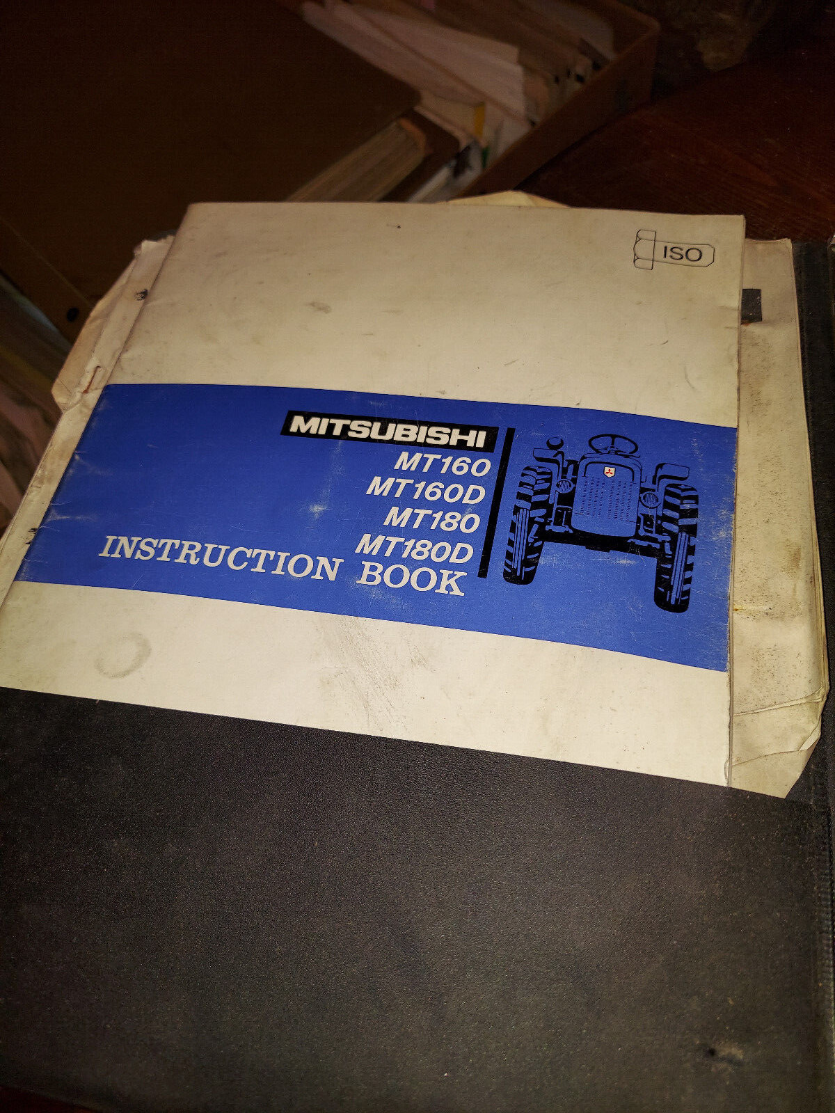 Mitsubishi MT160, MT180, Operators Manual & 54" 48" Rotary Mowers ...