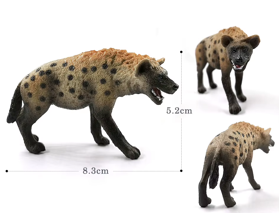 Hyena Toy Action Figure Small Animal Figurine Doll Gift for Kids | eBay
