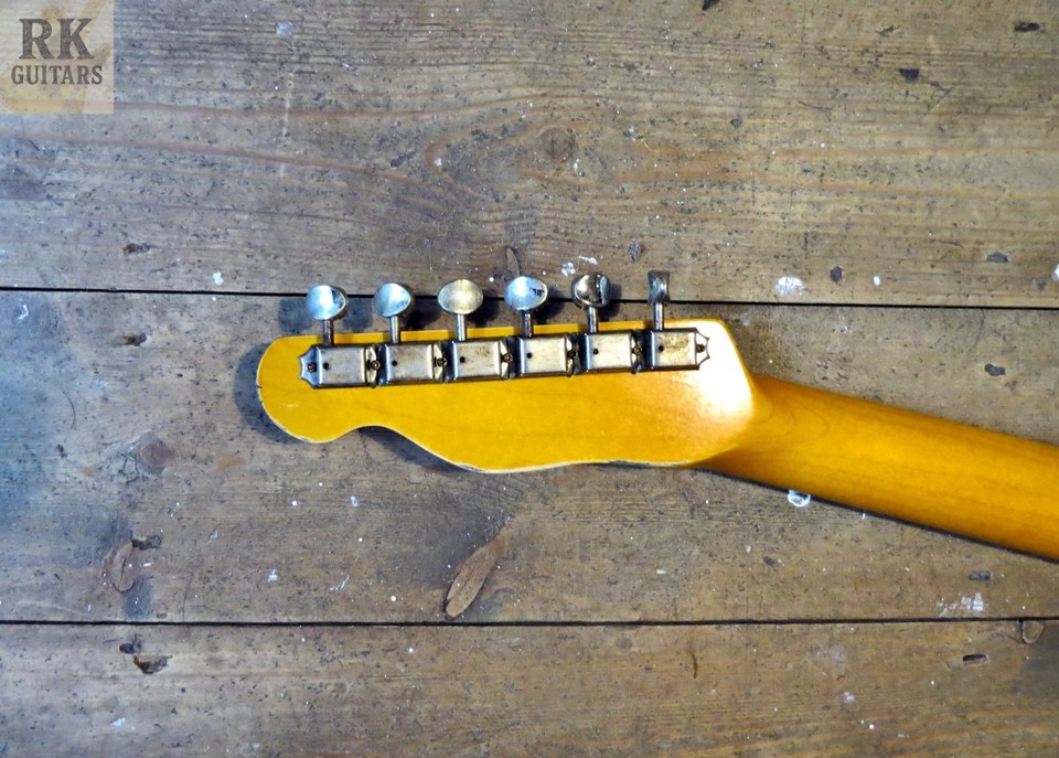 Telecaster yellow butterscotch Nitro Heavy Relic fender Deluxe drive ...