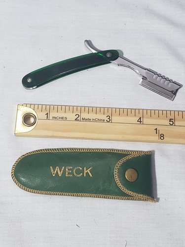 Weck Hair Shaper Straight Razor In Original Case Great Condition ...