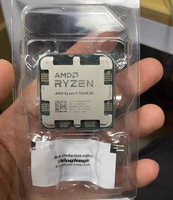 8pcs AMD Ryzen 9 7950 X3D 4.2 GHz 16-Core 32-Thread 120W Socket AM5 CPU ...