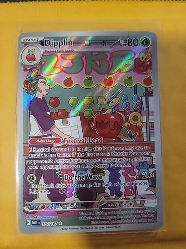 Pokémon TCG Dipplin Scarlet & Violet-Twilight Masquerade 170/167 Holo ...