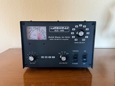 Ameritron ALS-606 with Ameritron 50V switching power supply | eBay