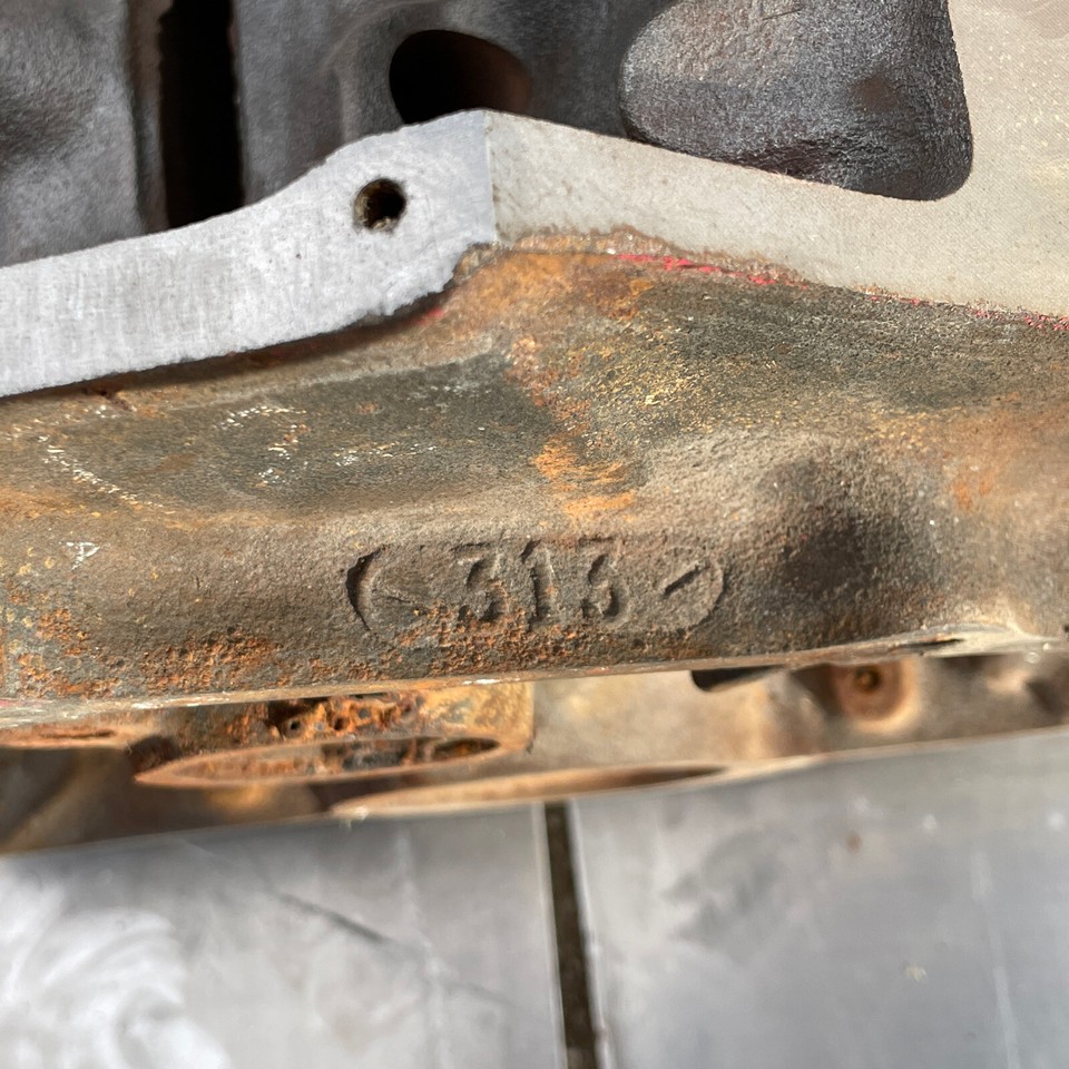 OEM GM Big Block Chevy 454 Engine Block 14015445 Hi Perf 2 Bolt Main 7. ...