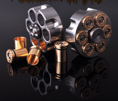 Brass+Stainless steel Hand Twisting Spinning Top Gyro Gyroscope Bearing ...