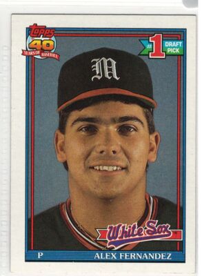 1991 Topps Baseball #278 Alex Fernandez Rookie Card RC White Sox | eBay