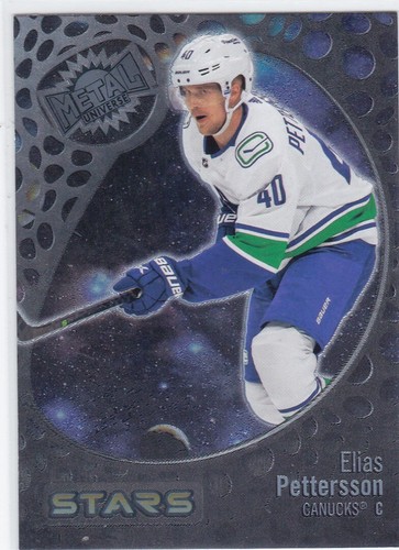 2022/23 SKYBOX METAL UNIVERSE..ELIAS PETTERSSON..SPECTRUM FX..CARD ...