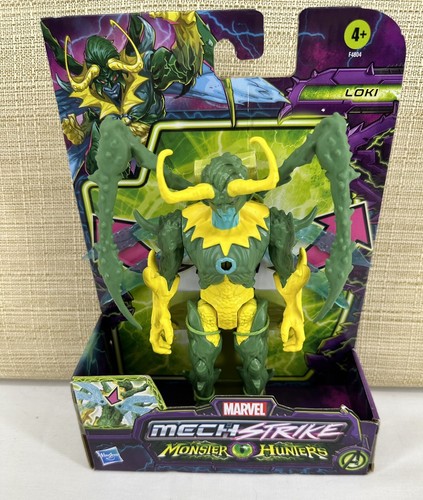 Marvel Avengers Mech Strike Monster Hunters Loki Action Figure NEW | eBay