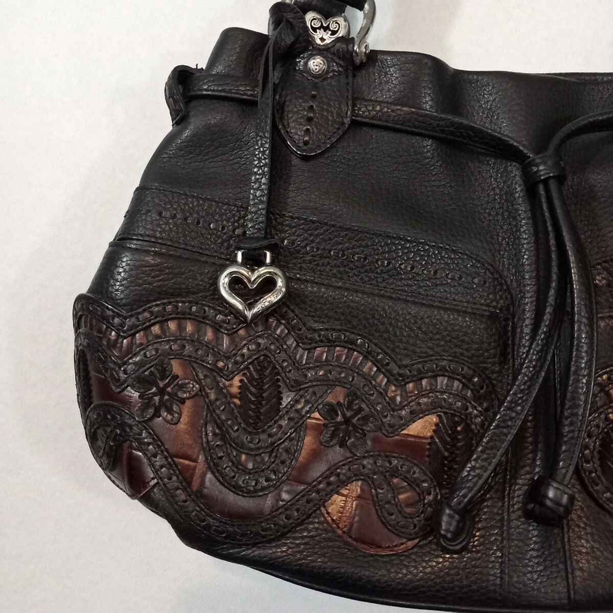 Lace Leather Purses