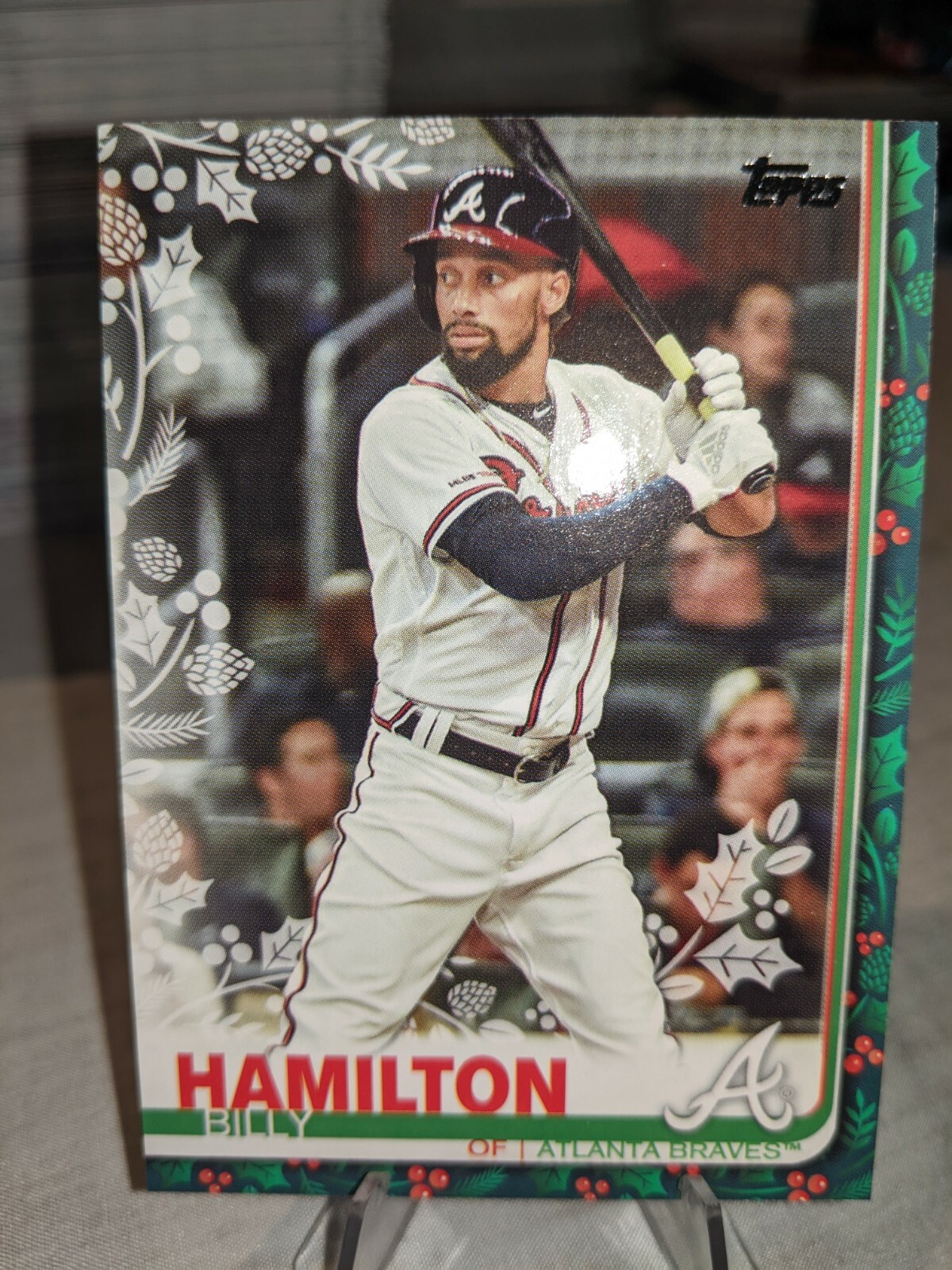 2019 Topps Holiday Billy Hamilton Atlanta Braves 59 Card lot | eBay