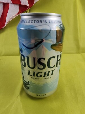Busch Light Can Collector's Tackle Box Pack Edition Large Mouth Bass ...