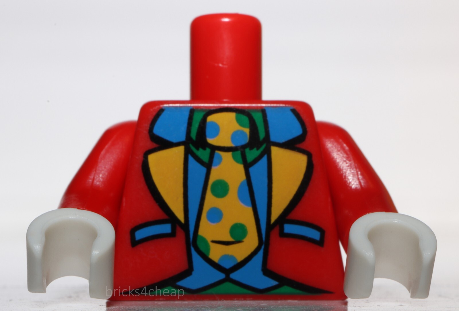Lego Red Torso Red Jacket Blue Waistcoat Green Shirt Yellow Tie with ...
