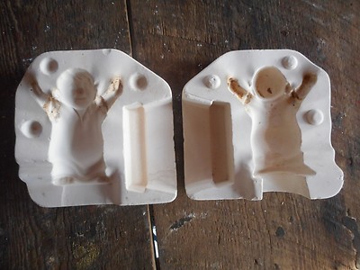 Vintage 1970 Duncan Ceramic Mold Plaster Casting Lover Boy No. DM 7A | eBay