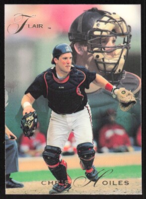 1993 Flair Baseball Card Chris Hoiles #151 Baltimore Orioles | eBay