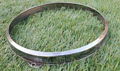 19MM STAINLESS STEEL 7 INCH HEADLIGHT RIM RETAINER HEAD LIGHT EJ EH HD ...