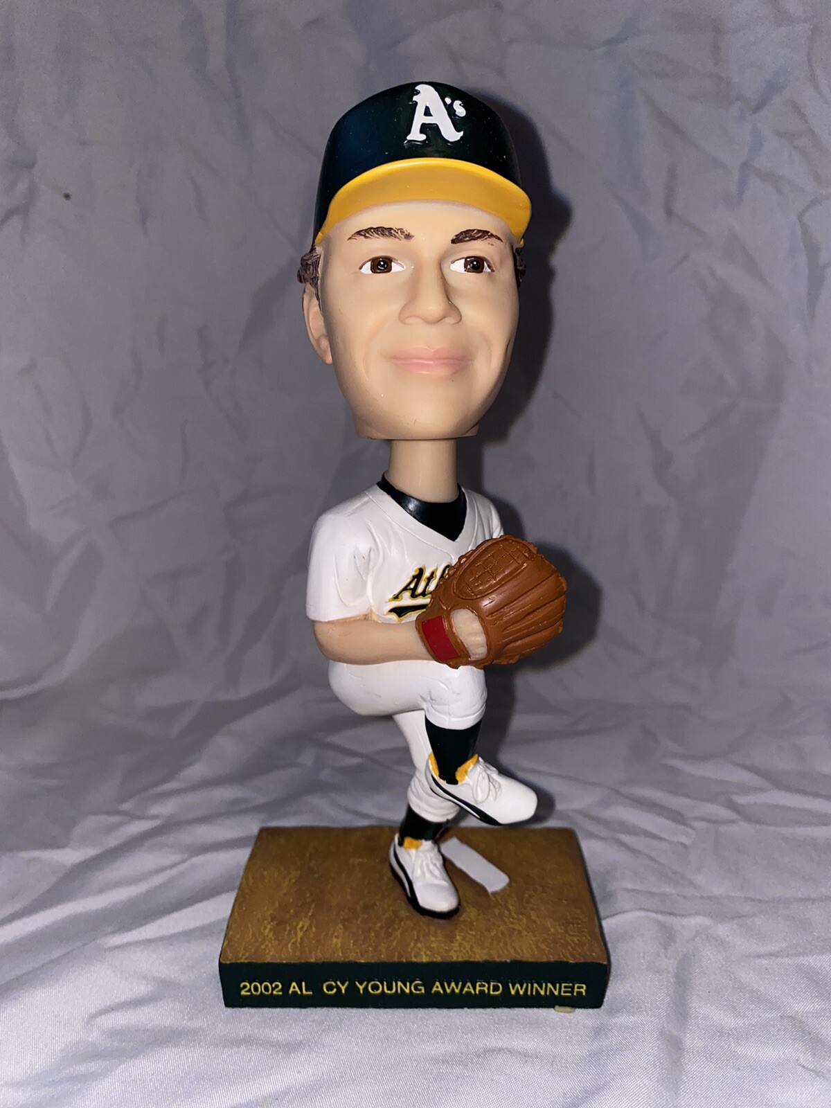 Barry Zito Oakland A's 02 AL CY Young White Bobblehead NIB | eBay