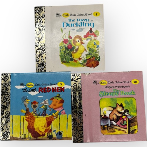 Mini Golden Books Lot Of 3 Red Hen Ugly Duckling Sleepy Book | eBay