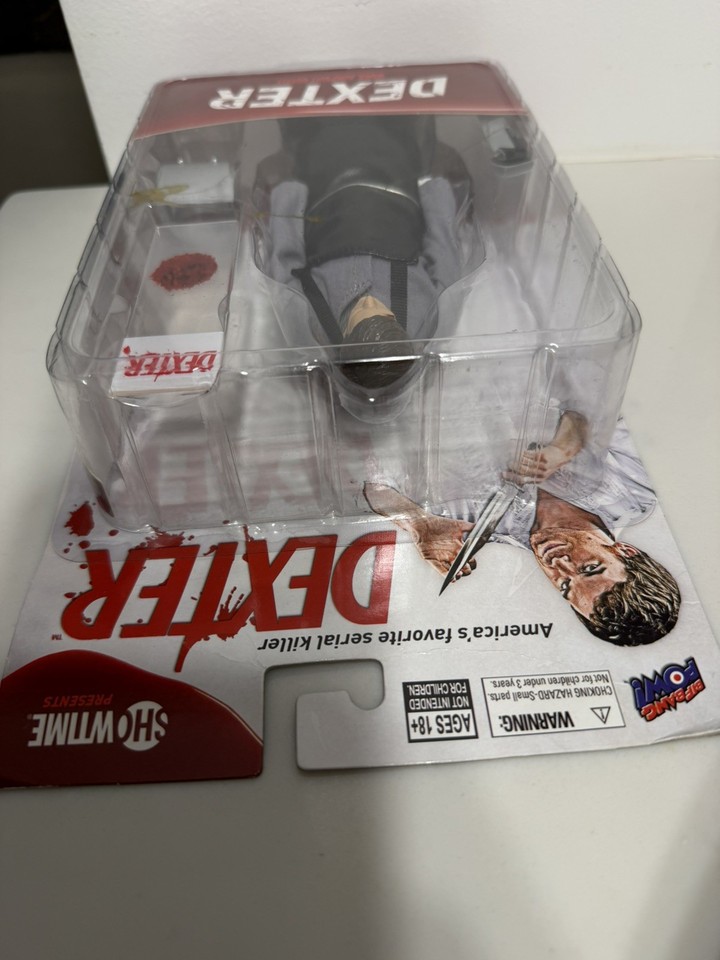 Bif Bang Pow Dexter Morgan Action Figure Work Jumpsuit Outfit Showtime ...