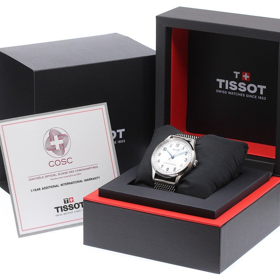 TISSOT Heritage 1938 T142.464.16.032.00 Chronometer Automatic Men's ...