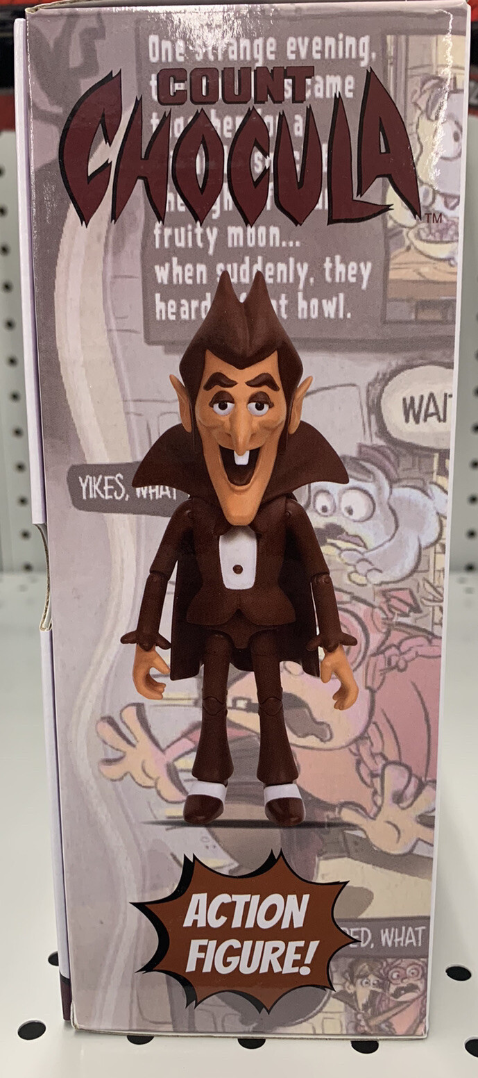 Count Chocula and Franken Berry Action Figure Bundle with Cereal Boxes ...