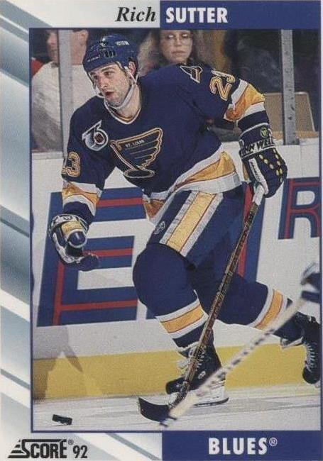 1992-93 Score - Rich Sutter #327 for sale online | eBay