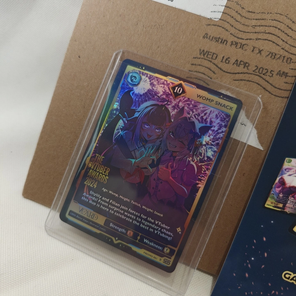 Gamer Supps VCard Vtuber Awards 2024 Promo Card 001 - Womp Snack - FULL ...