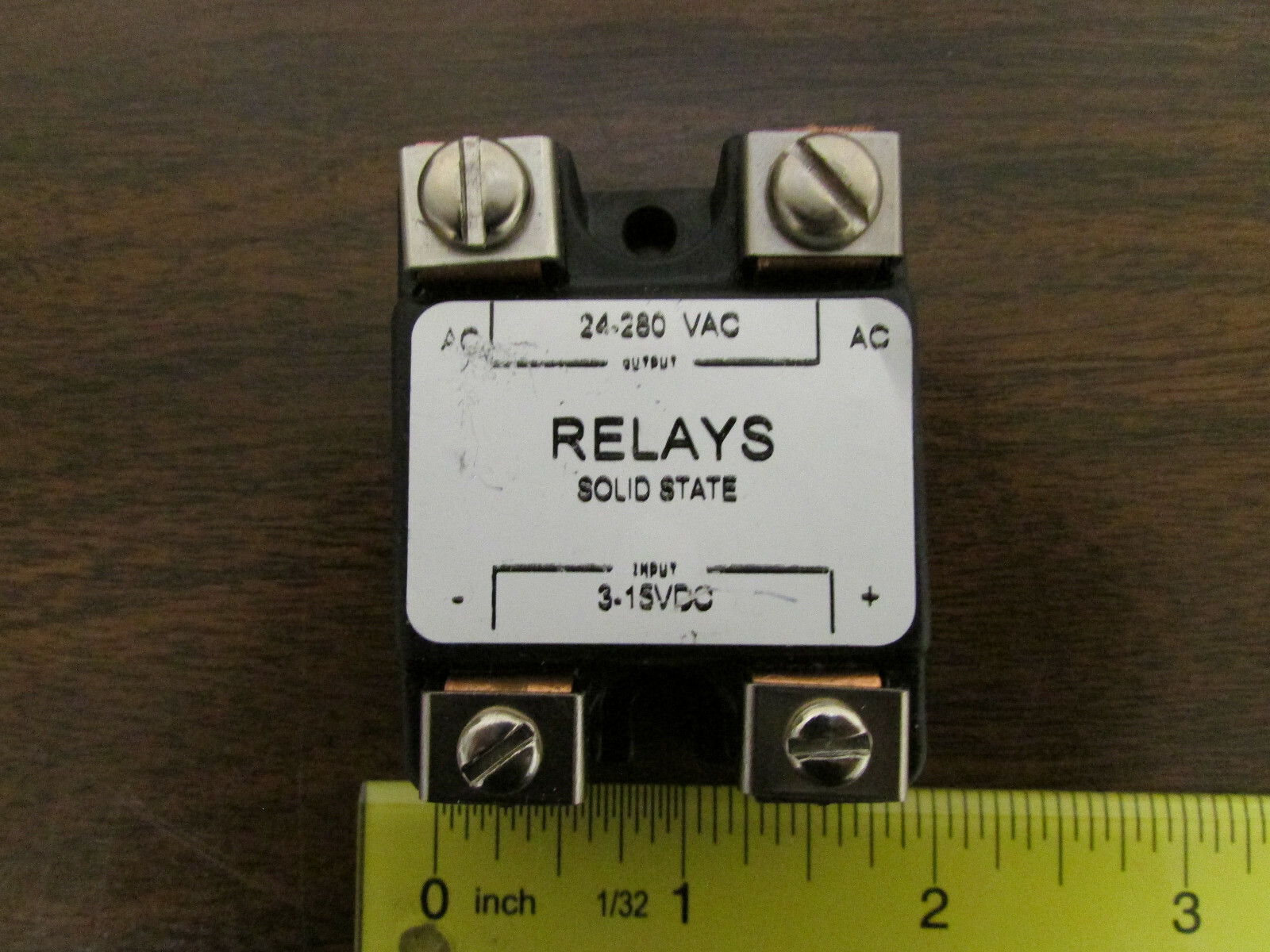 Solid State Relay 3-15VDC Input 24-280VAC Generic | eBay