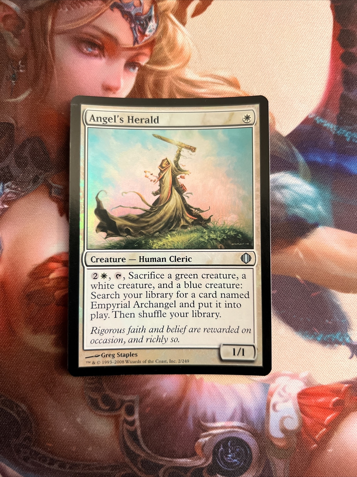 1x Angel's Herald | FOIL | Shards of Alara | MTG Magic Cards | eBay