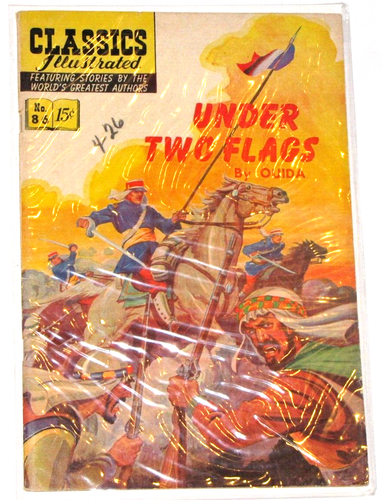 Under Two Flags #86 HRN #158 Classic Illustrated 1941 Series Comic Book ...