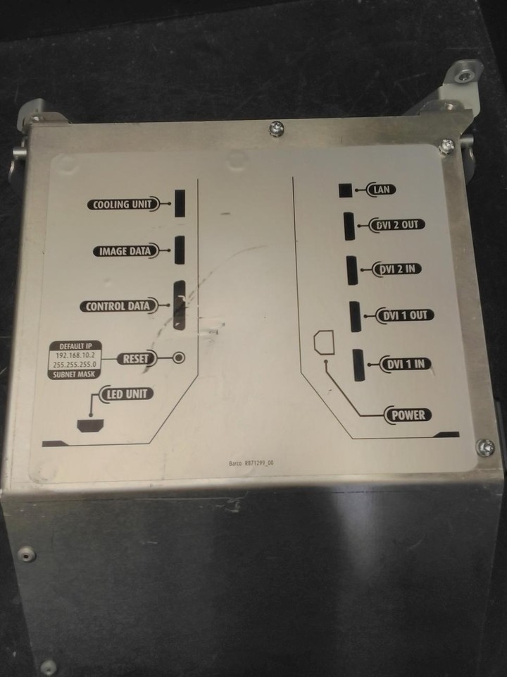 BARCO FEB-DD-21 Front End Box HDCP Compatible P/N: R7659234 (52.75-279 ...