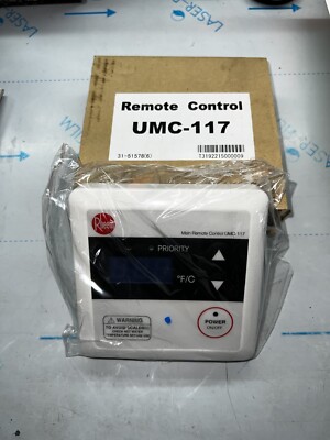 Rheem UMC-117 Tankless Water Heater Wall Remote Controller | eBay