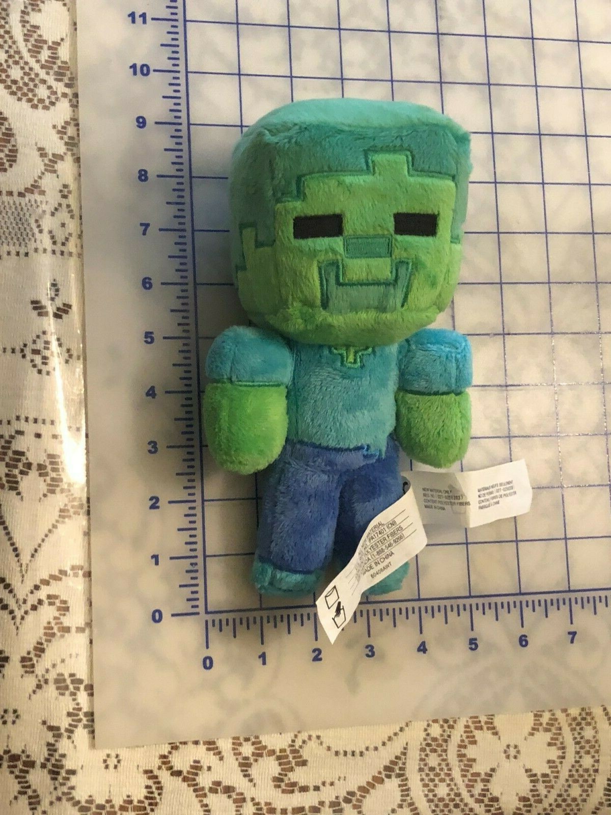 Minecraft Zombie Steve Plush 9 Inch | eBay