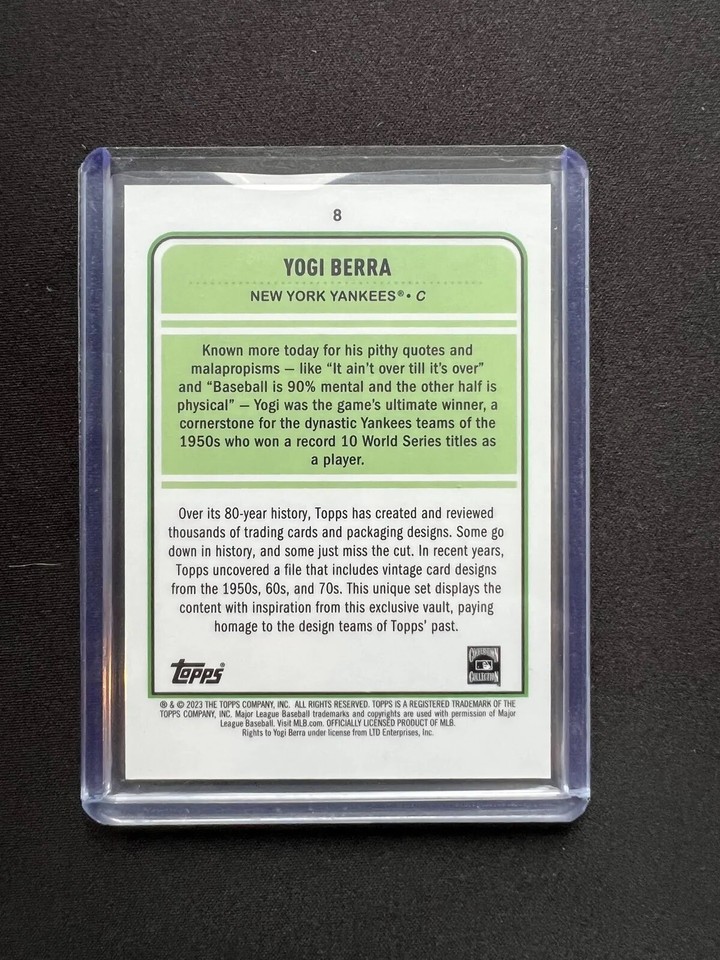 2023 Topps Brooklyn Yogi Berra #8 Base | eBay
