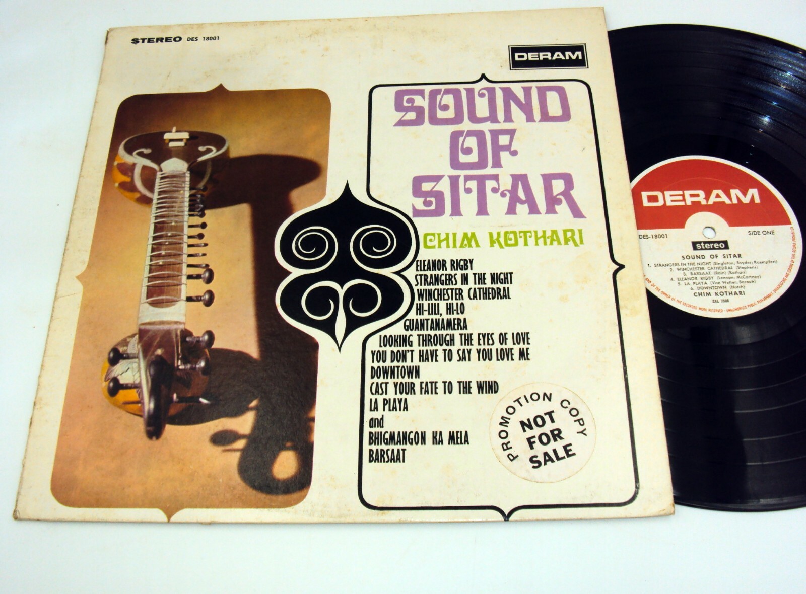 SOUND OF SITAR - ALBUM - LP - DERAM LABEL - G/VG | eBay