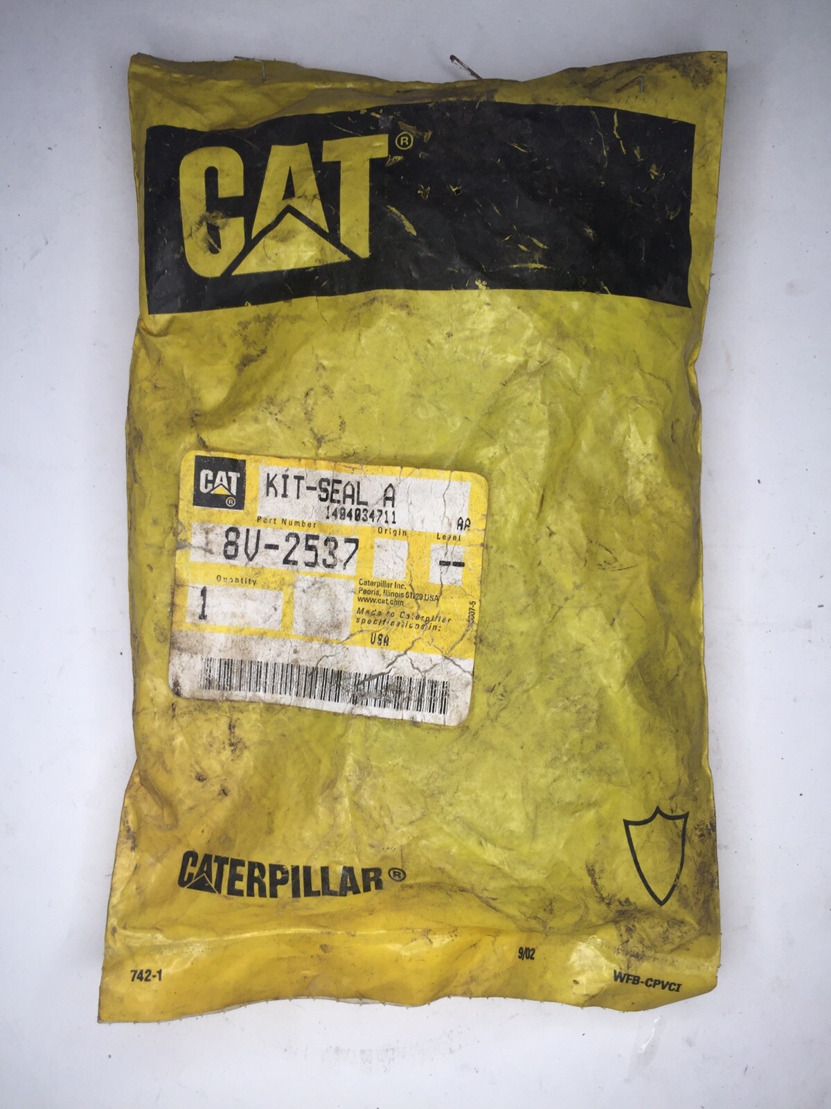 Caterpillar Oem Seal Kit 8V-2537. Cat Nos Seal Kit 8v2537. | eBay