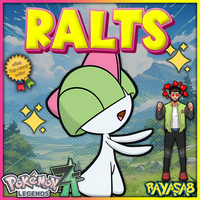 Ralts Alpha Pokemon Legends ZA 6IV Best Stats Battle Ready Home🌟 Shiny ...
