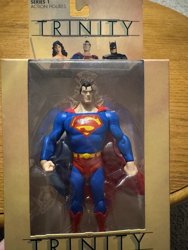 2008 DC Direct Collectibles Trinity comic Series 1 Superman 7” Action ...