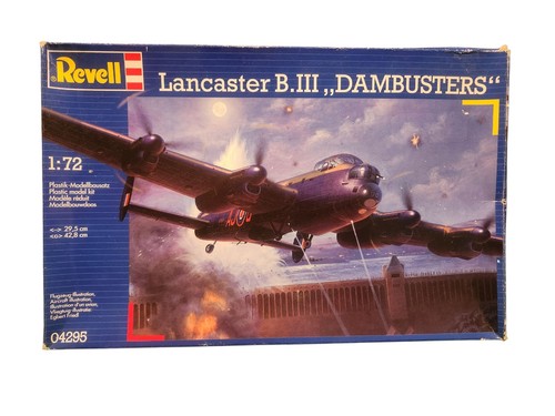 Revell Lancaster B.III Dambusters Heavy Bomber Model Airplane Kit 1/72 ...