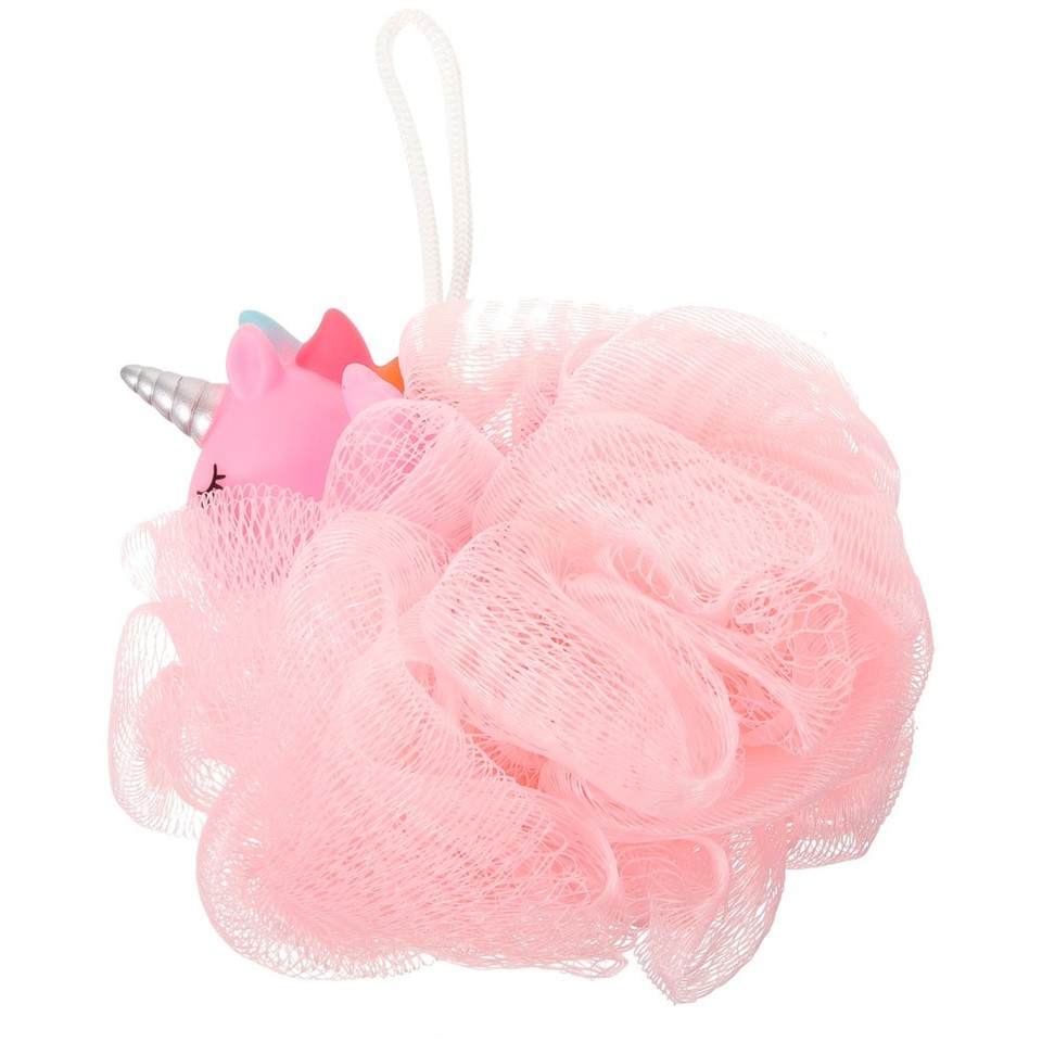 Kids Bath Shower Loofah Body Wash Shower Ball Cartoon Exfoliating ...