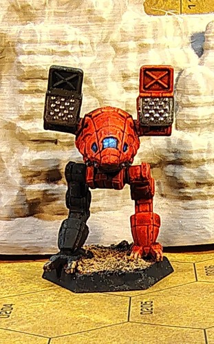 Painted Battletech Miniature Catapult | eBay