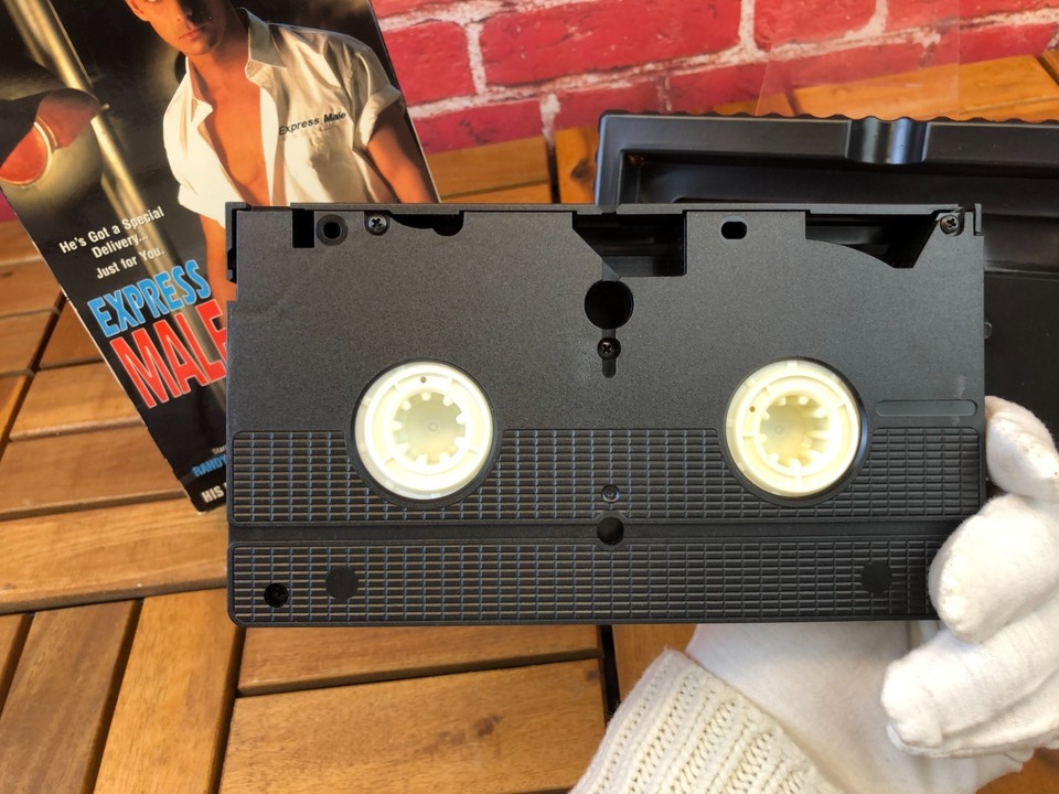 Vintage RARE - EXPRESS MALE VHS Tape LGBTQ+ Gay Interest 1990's - RANDY ...
