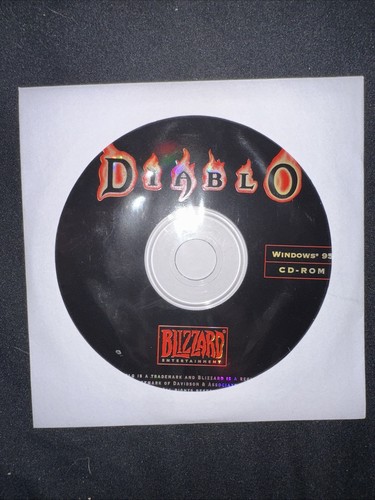Diablo 1 (PC, CD-ROM, 1998, Blizzard) 90’s Video Game - Disc Only NO ...