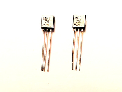 MPS751 Original" Motorola Transistor 2 pcs | eBay
